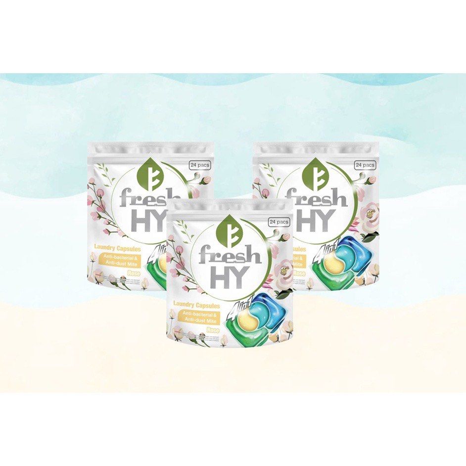 Fresh HY 4in1 Laundry Capsules, Furniture & Home Living, Bathroom ...