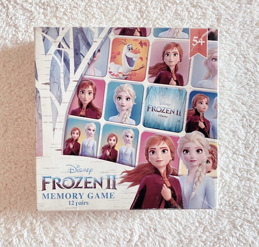 Frozen Memory Game, Hobbies & Toys, Toys & Games on Carousell