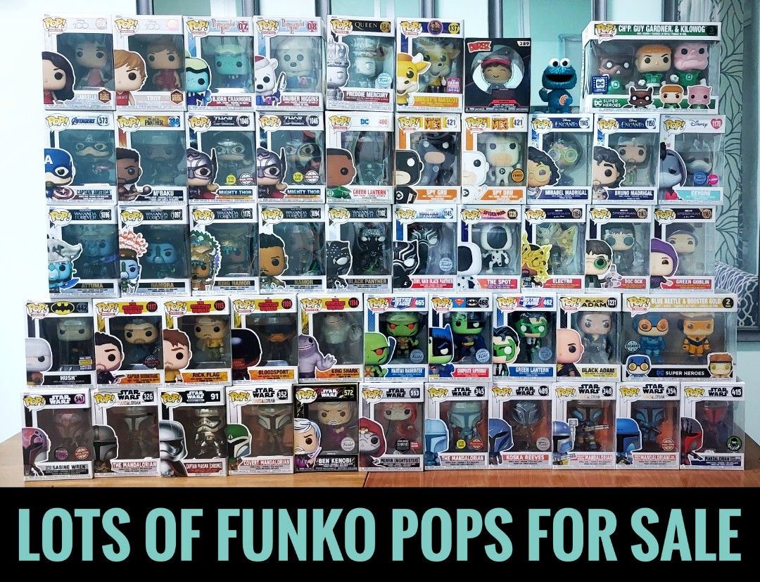 Funko Pops for Sale, Hobbies & Toys, Toys & Games on Carousell
