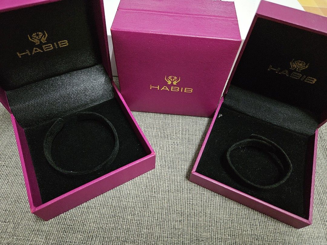 HABIB Jewellery Boxes, Women's Fashion, Jewelry & Organisers, Accessory ...