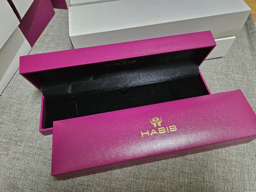 HABIB Jewellery Boxes, Women's Fashion, Jewelry & Organisers, Accessory ...