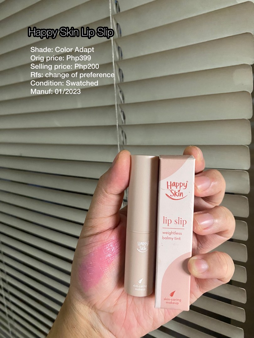 Happy Skin Color Adapt Lip Balm, Beauty & Personal Care, Face, Makeup ...