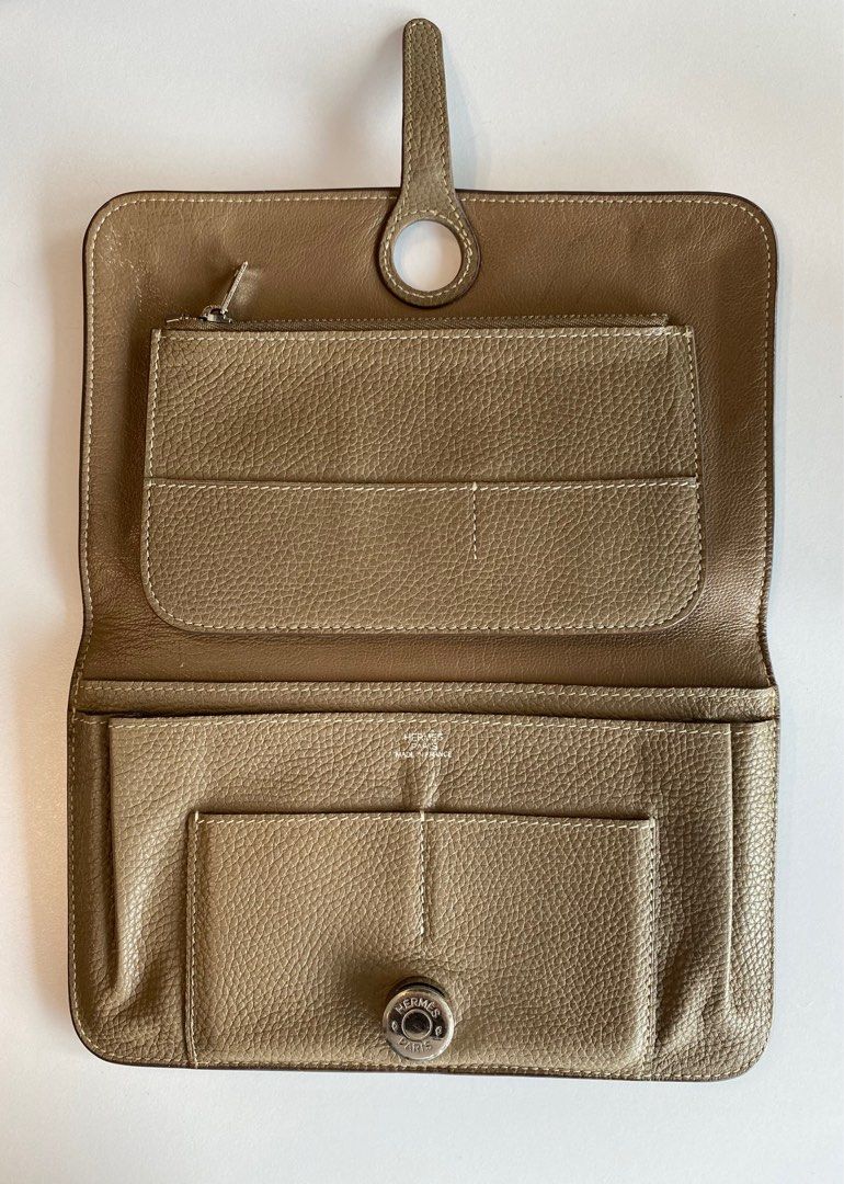 Hermes Dogon Wallet, Women's Fashion, Bags & Wallets, Wallets & Card ...