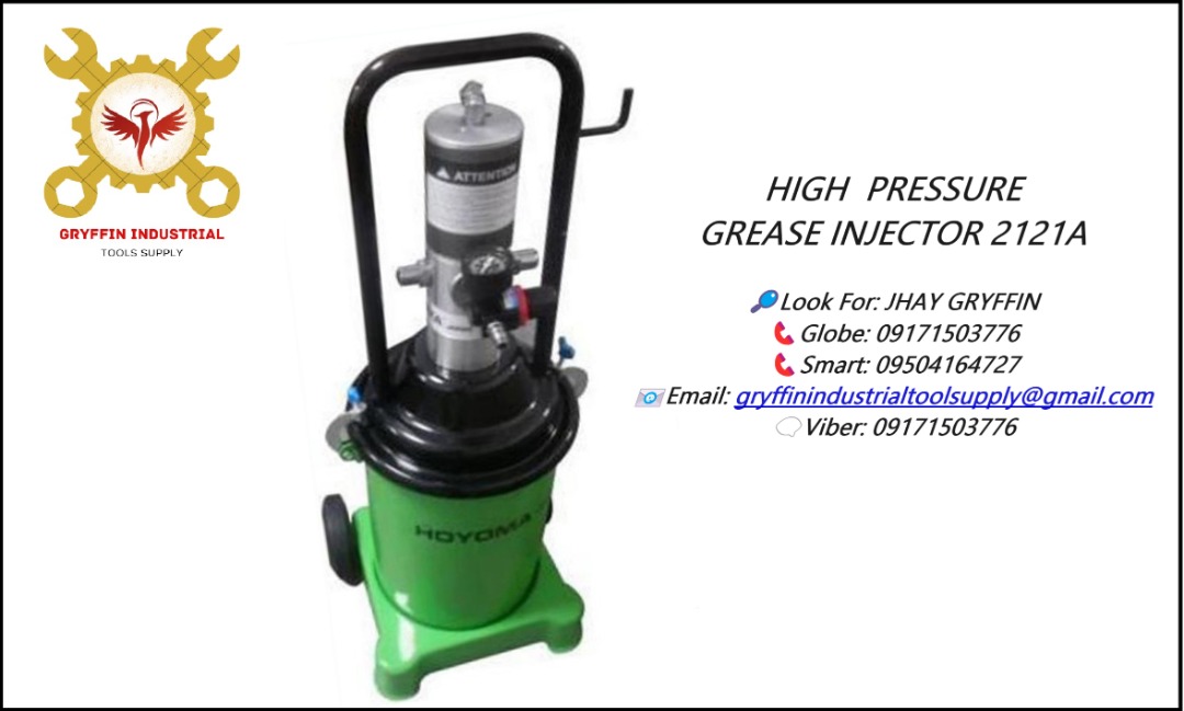 HIGH PRESSURE GREASE INJECTOR 2121A, Commercial & Industrial ...