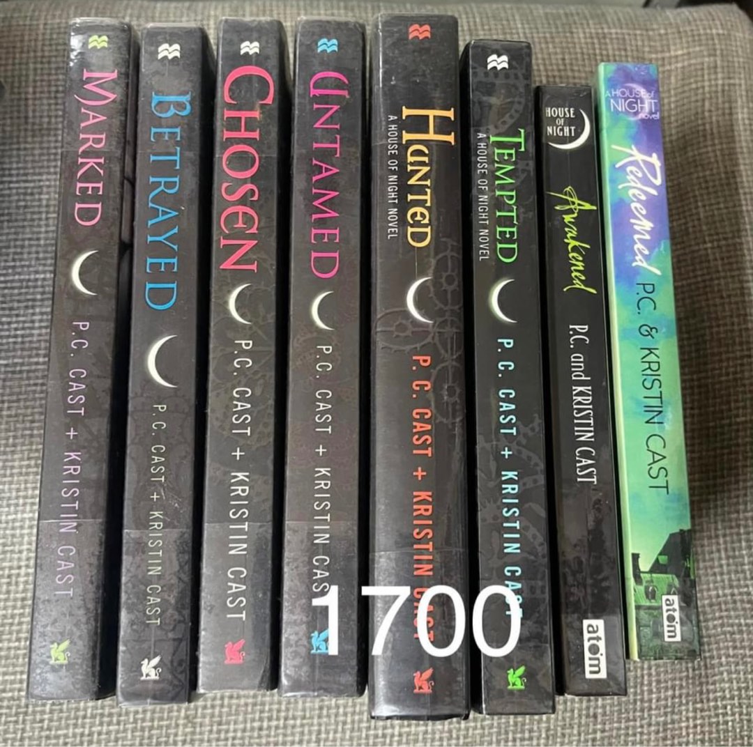 House of Night Series by PC Cast + Kristen Cast, Hobbies & Toys, Books ...