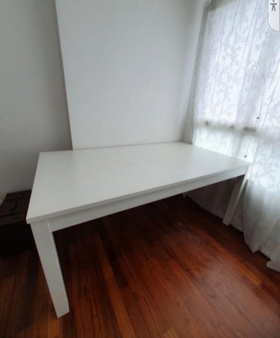 Ikea extendable table, Furniture & Home Living, Furniture, Tables ...