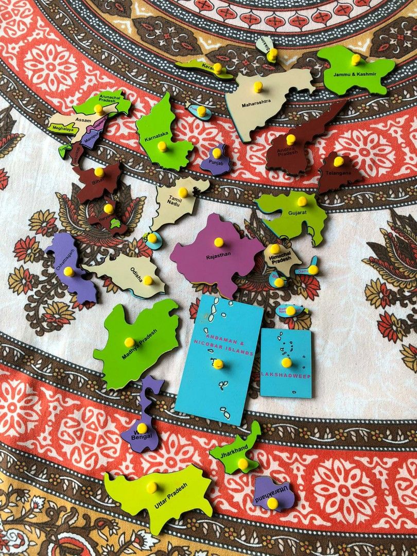 India Map Board game, Babies & Kids, Infant Playtime on Carousell