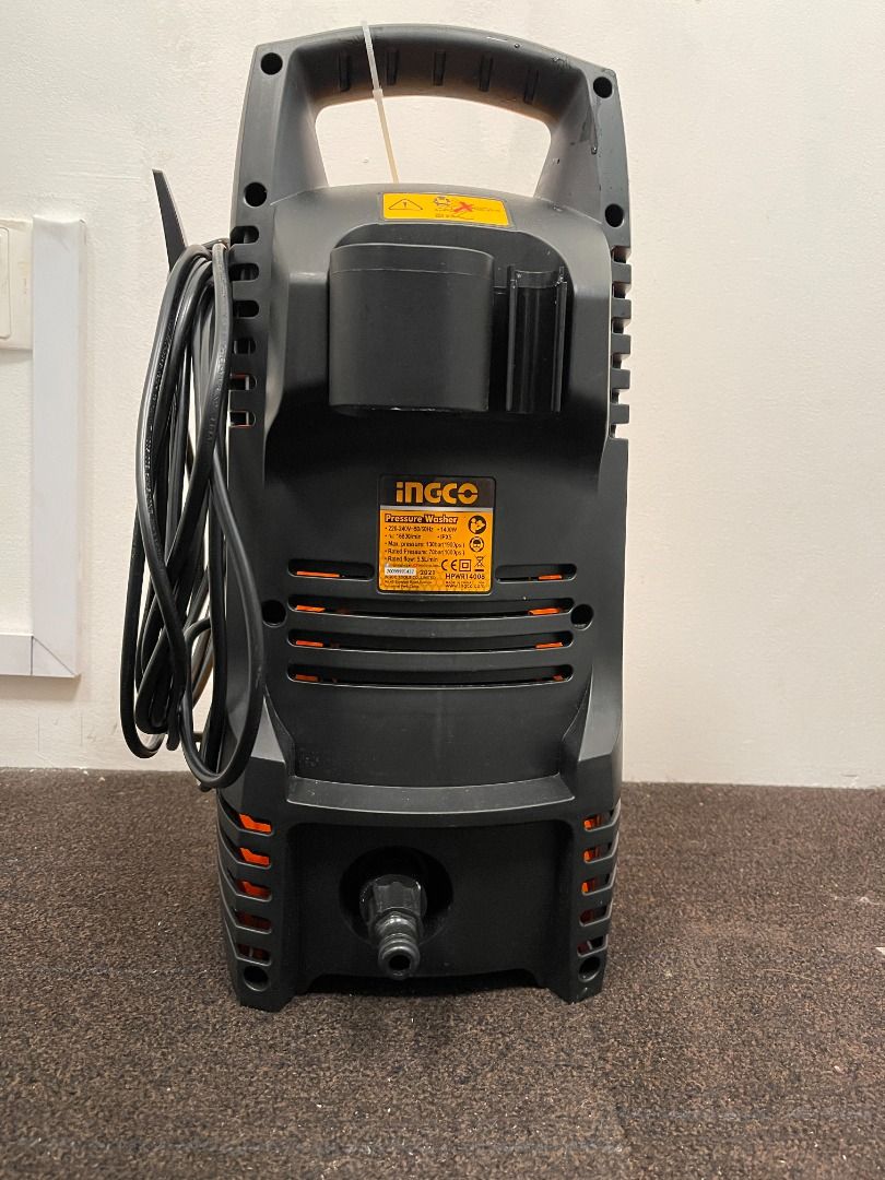INGCO 1400W High Pressure HP Washer HPWR14008, TV & Home Appliances ...