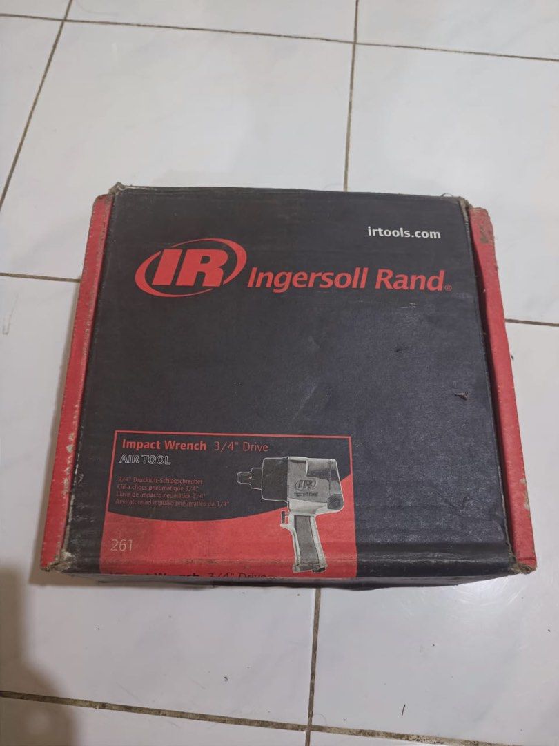 Ingersoll Rand Air Impact Wrench 3/4" IR 261, Perabotan Rumah di Carousell