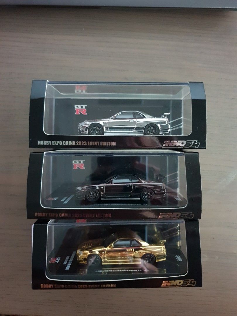 INNO64 NISSAN SKYLINE GTR R34 NISMO TUNE FULL SET HOBBY EXPO CHINA 2023 ...