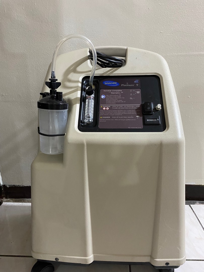 Invacare Oxygen Concentrator 10L, Health & Nutrition, Medical Supplies ...