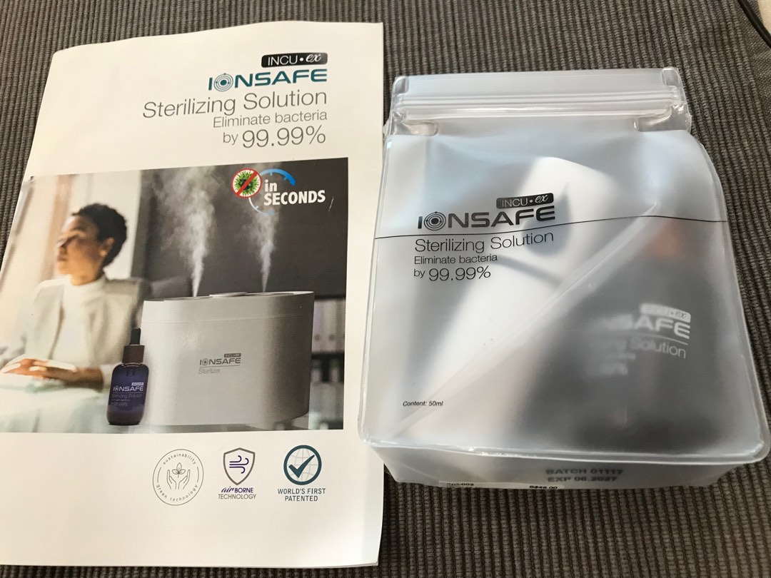 IONSAFE sterilizing Solution, Everything Else on Carousell