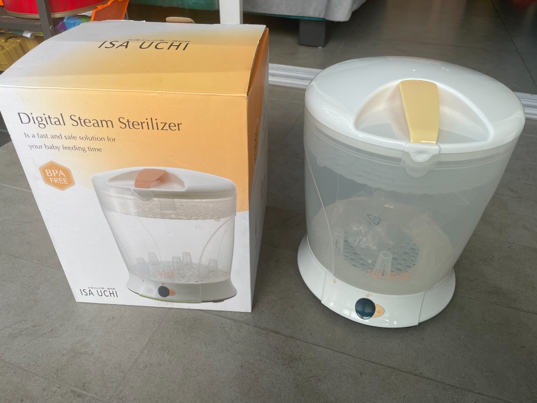 Isa Uchi Digital Steam Sterilizer, Babies & Kids, Nursing & Feeding ...
