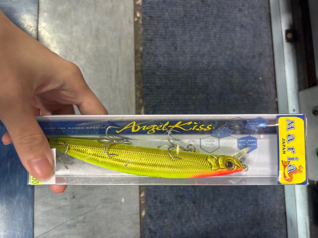 Japan Fishing lures (Maria Angel kiss and Fake bait), Sports Equipment ...