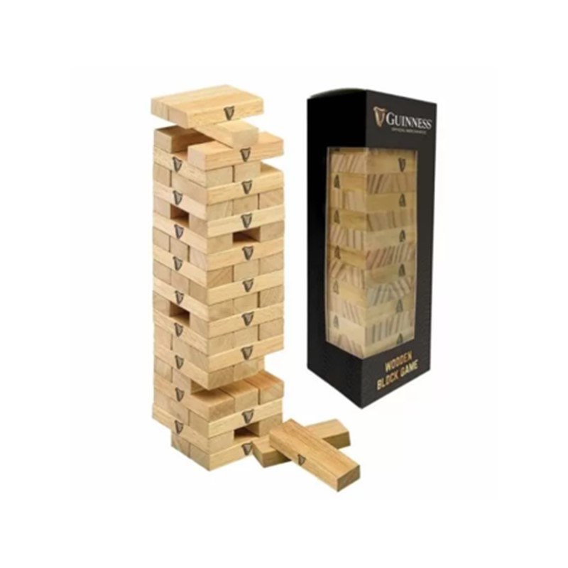 Jenga Wooden Block Game, Hobbies & Toys, Toys & Games on Carousell