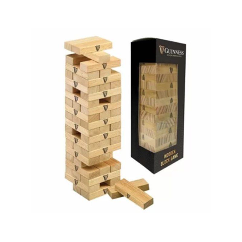 Jenga Wooden Block Game, Hobbies & Toys, Toys & Games on Carousell