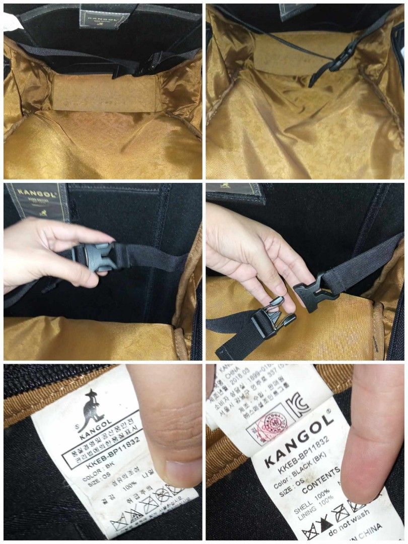 KANGOL Heavy Duty Large Adult Backpack with Laptop Compartment, Men's ...