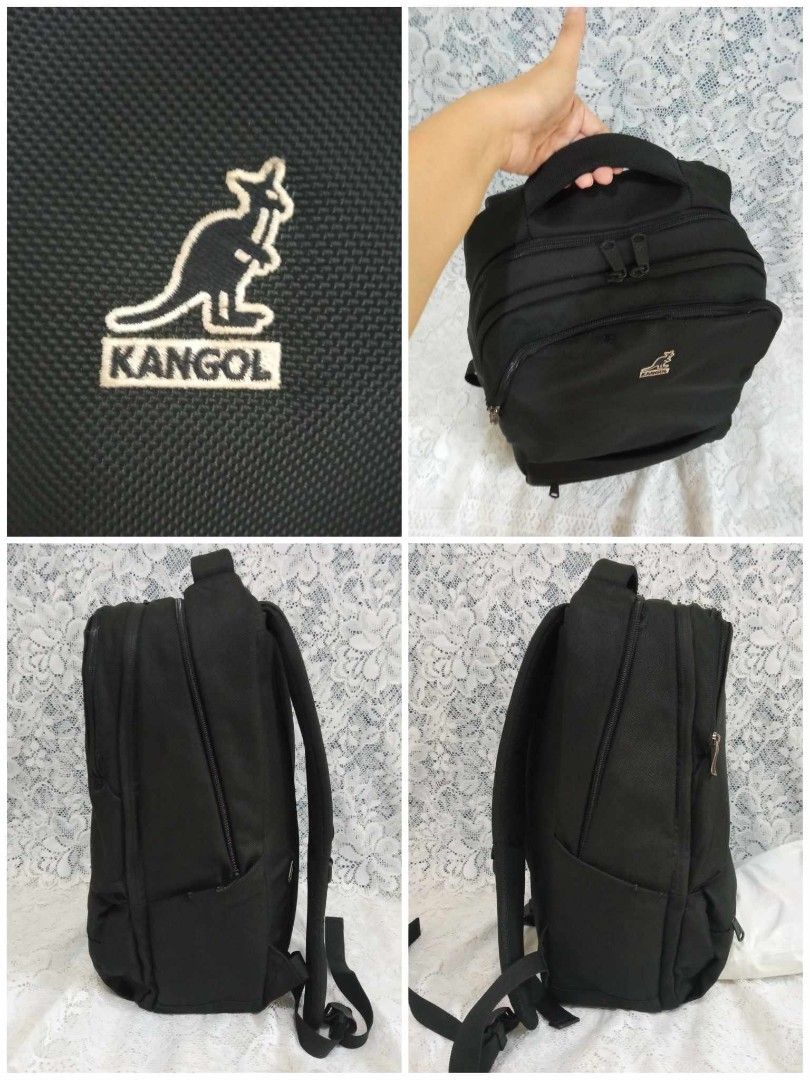KANGOL Heavy Duty Large Adult Backpack with Laptop Compartment, Men's ...