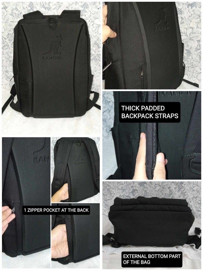 KANGOL Heavy Duty Large Adult Backpack with Laptop Compartment, Men's ...