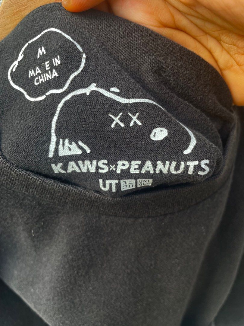 Kaws X Peanuts Snoopy UT, Men's Fashion, Activewear on Carousell