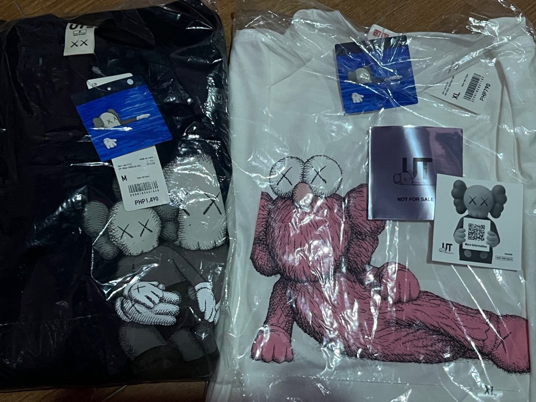 KAWS x UNIQLO, Men's Fashion, Coats, Jackets and Outerwear on Carousell