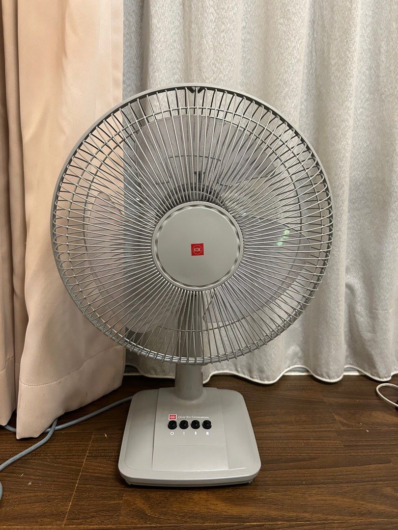 KDK Table Fan, Furniture & Home Living, Lighting & Fans, Fans on Carousell
