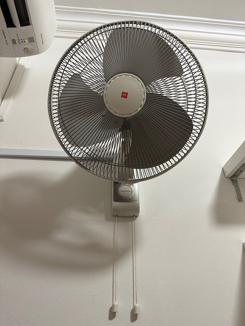 KDK wall fan M40CS (Bukit Merah pickup), Furniture & Home Living ...