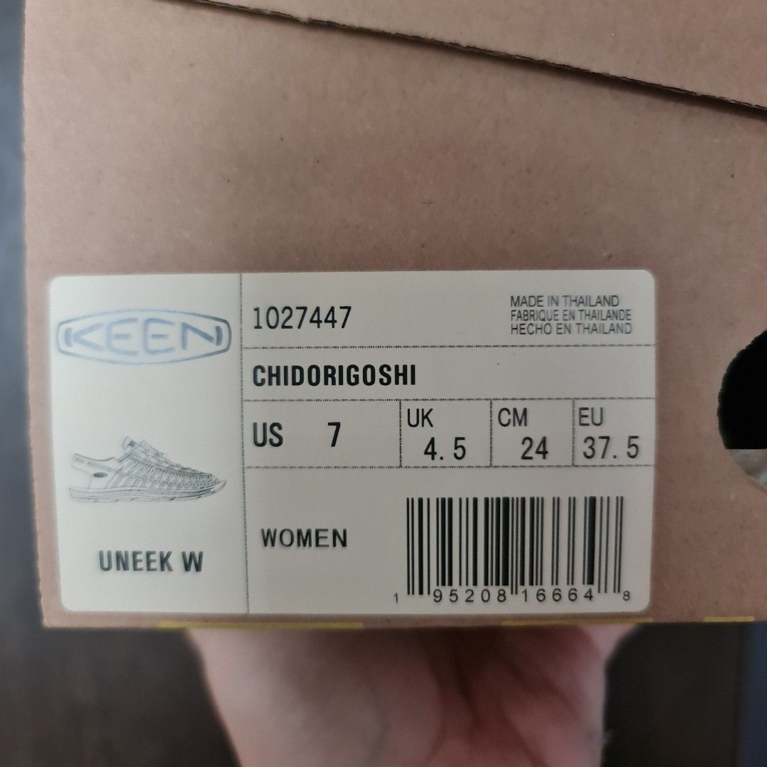 KEEN Women's Uneek Sandal - Chidorigoshi - US7, Women's Fashion, Footwear, Sandals on Carousell