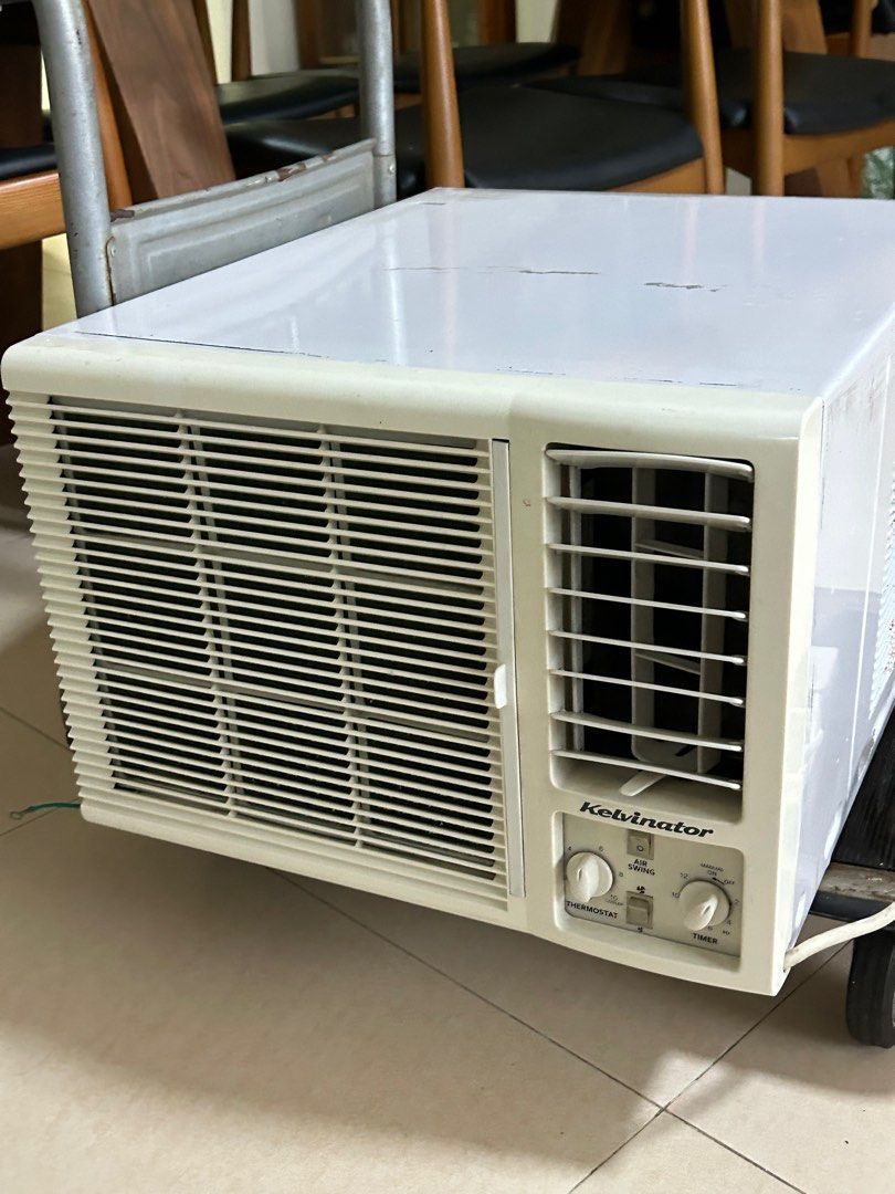 Kelvinator aircon window type. 1Hp and 1.5Hp, TV & Home Appliances, Air ...