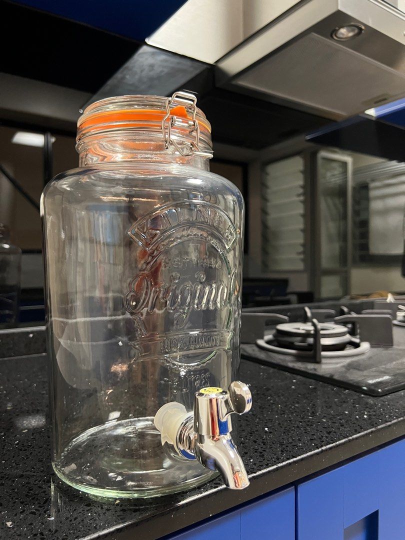 Kilner 5L water jar dispenser, Furniture & Home Living, Kitchenware ...