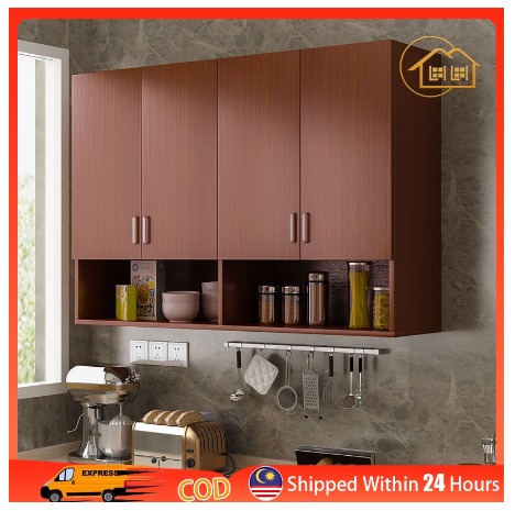 Kitchen Cabinet Wall-Mounted Storage Wall Cabinet, Furniture & Home ...