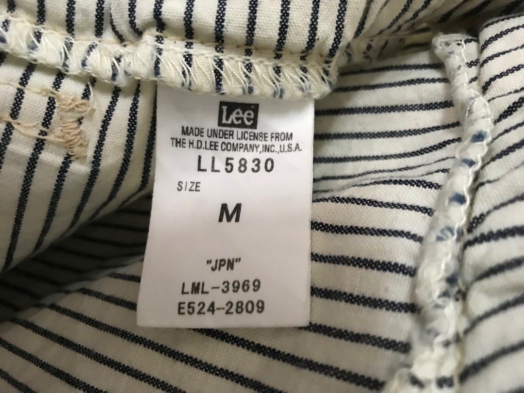 Lee Union Made "Sanforized" Hickory Stripe Easy Pants, Men's Fashion ...