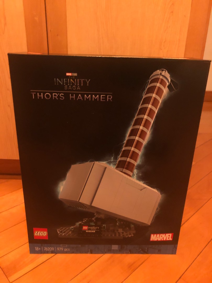 lego marvel infinity saga thor hammer 雷神 鎚 76209, 興趣及遊戲, 玩具 & 遊戲類 ...