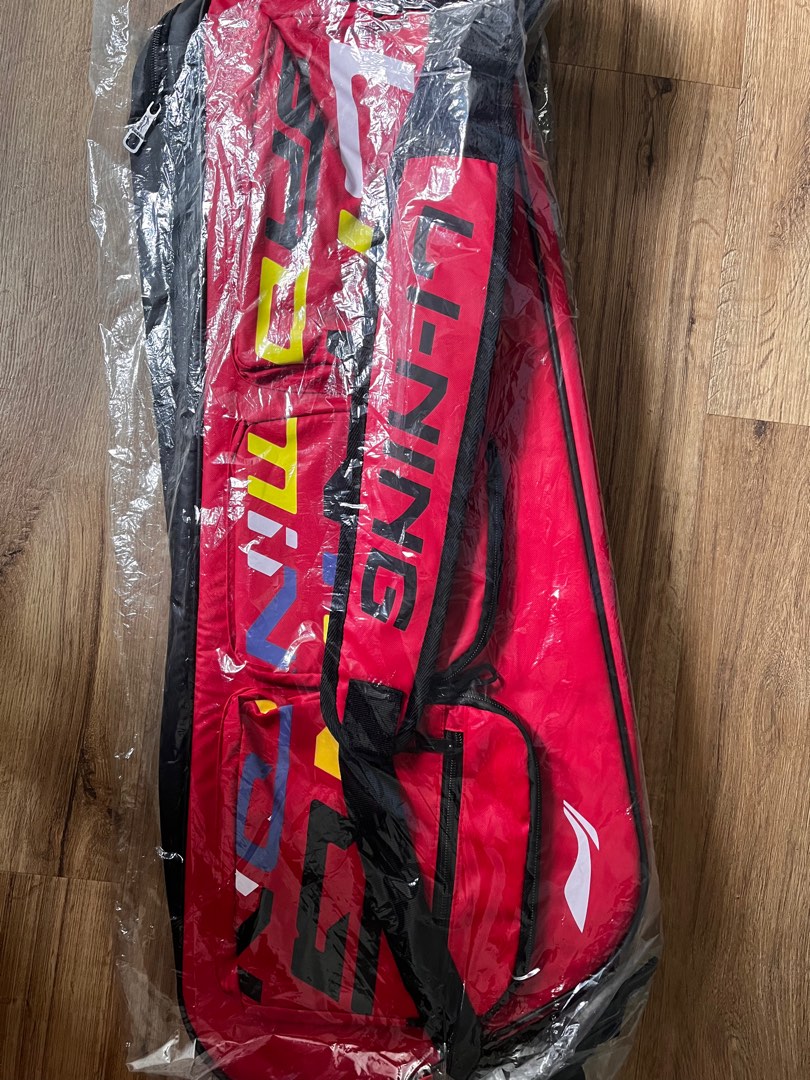 Lining 6in1 badminton bag, Sports Equipment, Sports & Games, Racket ...