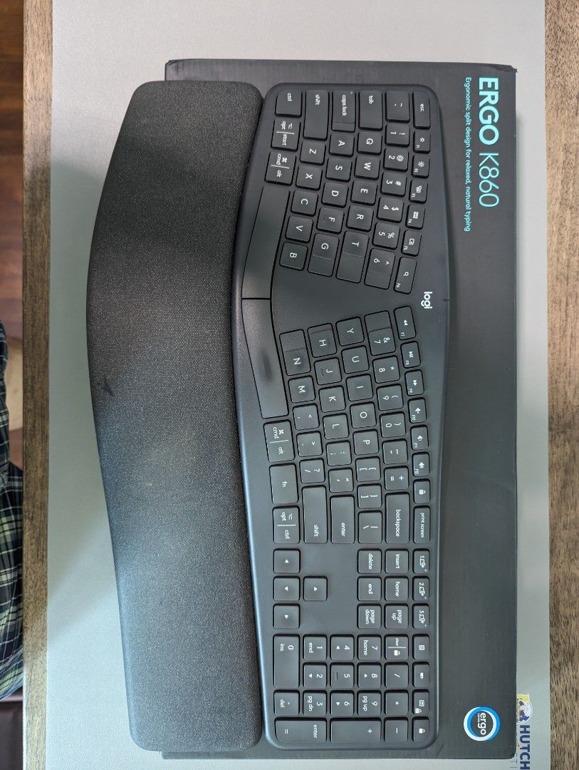 Logitech Keyboard K Ergonomic Computers Tech Parts Accessories Computer Keyboard On