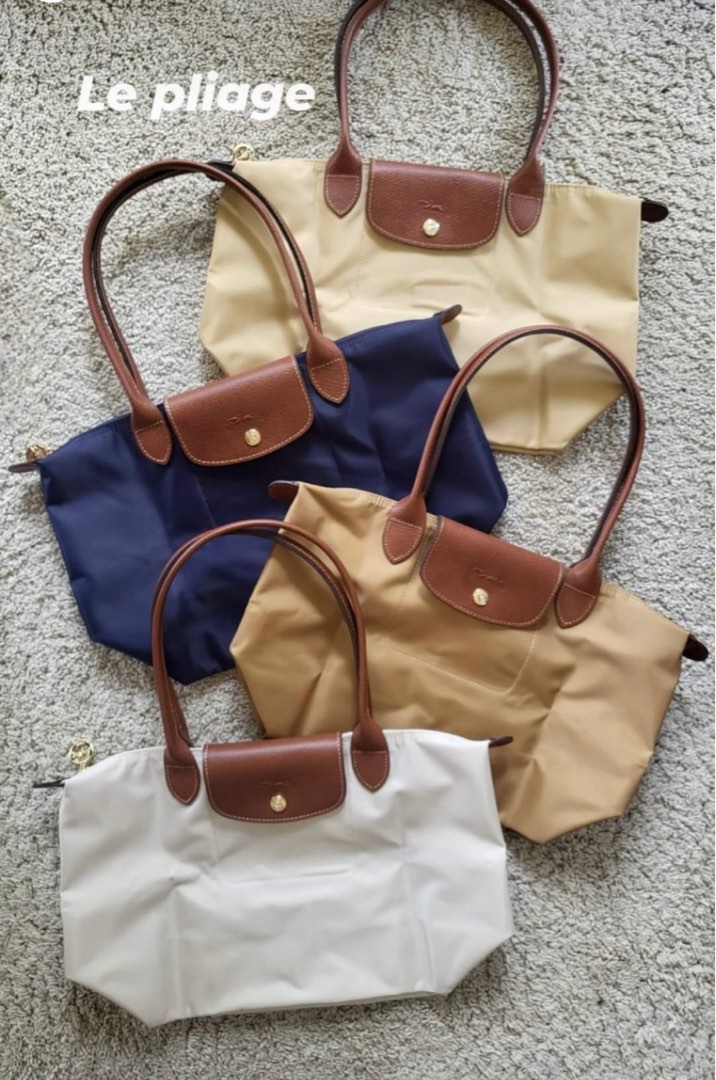 Longchamp classic medium long handle, Luxury, Bags & Wallets on Carousell