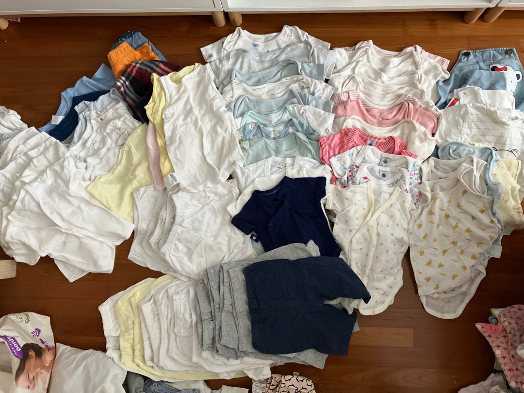 Lot of newborn clothes, Babies & Kids, Babies & Kids Fashion on Carousell