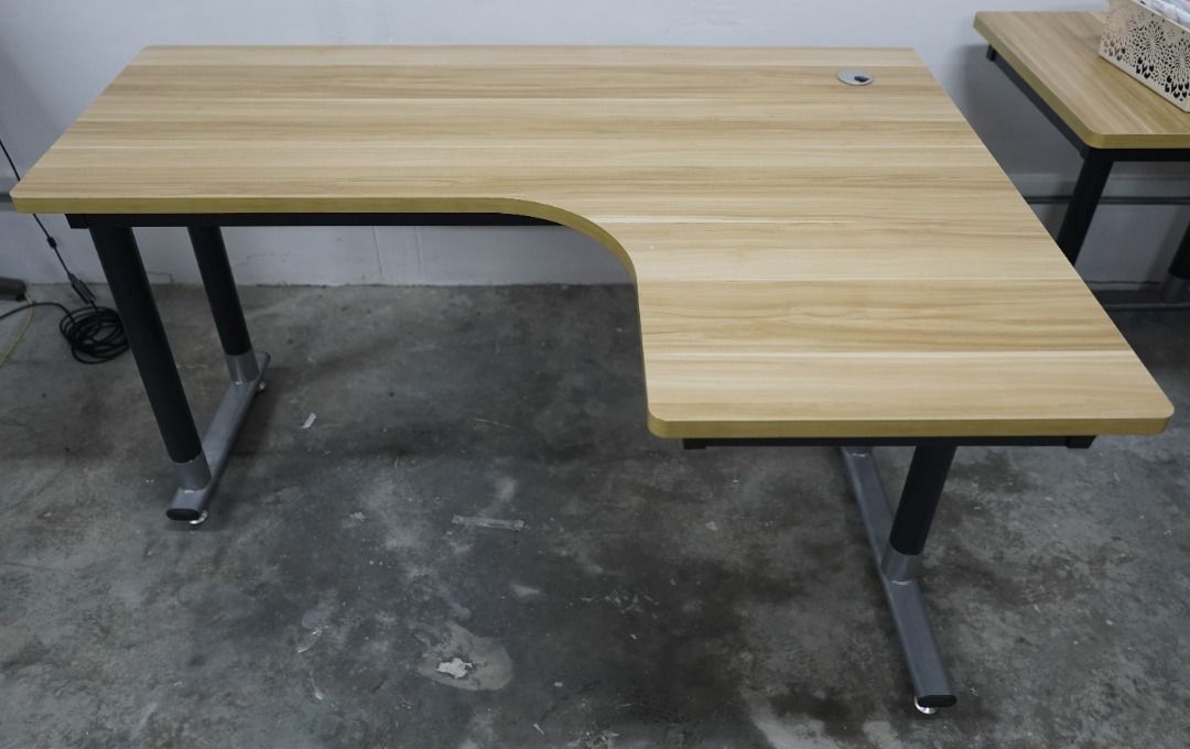 L-Shape Table (right), Furniture & Home Living, Furniture, Tables ...