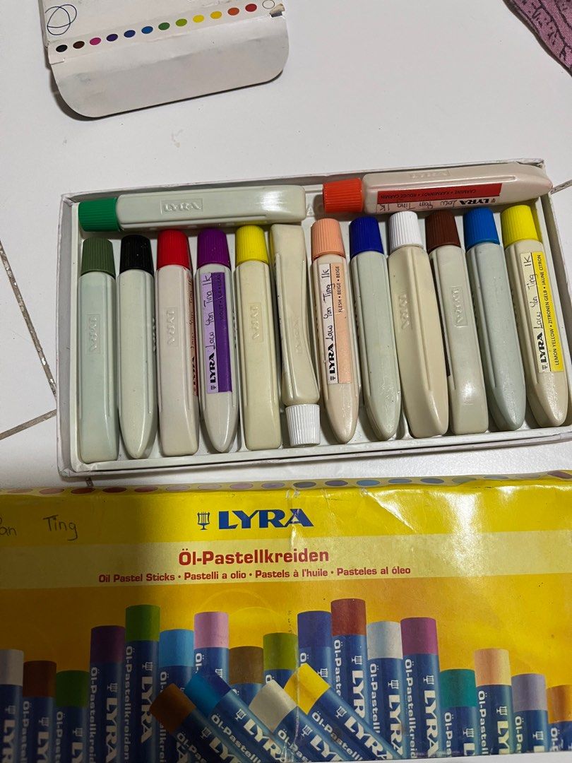 Lyra colour pencils and pastels and crayons, Hobbies & Toys, Stationery ...