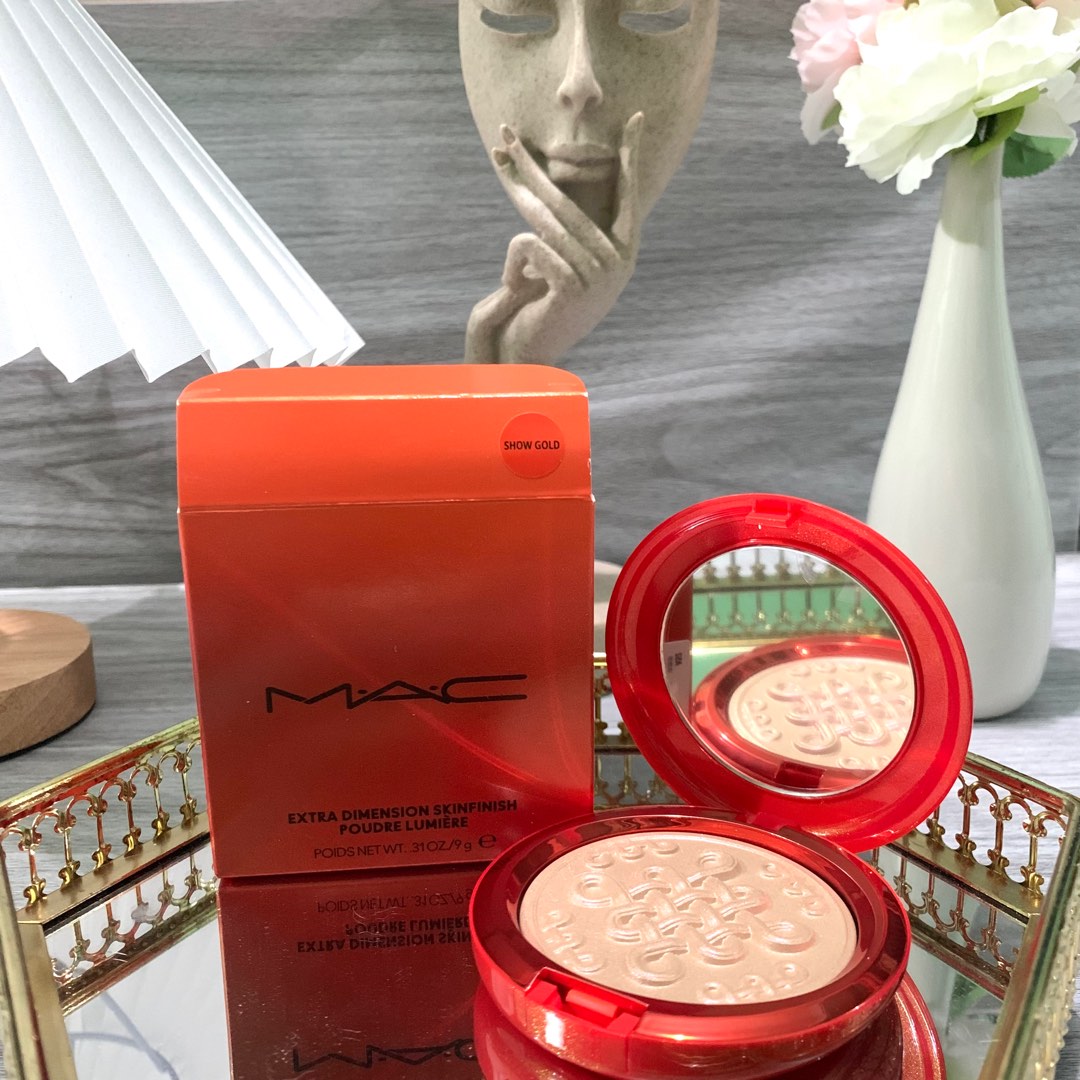 MAC Extra Dimension Skinfinish - Show Gold (limited edition), Beauty ...