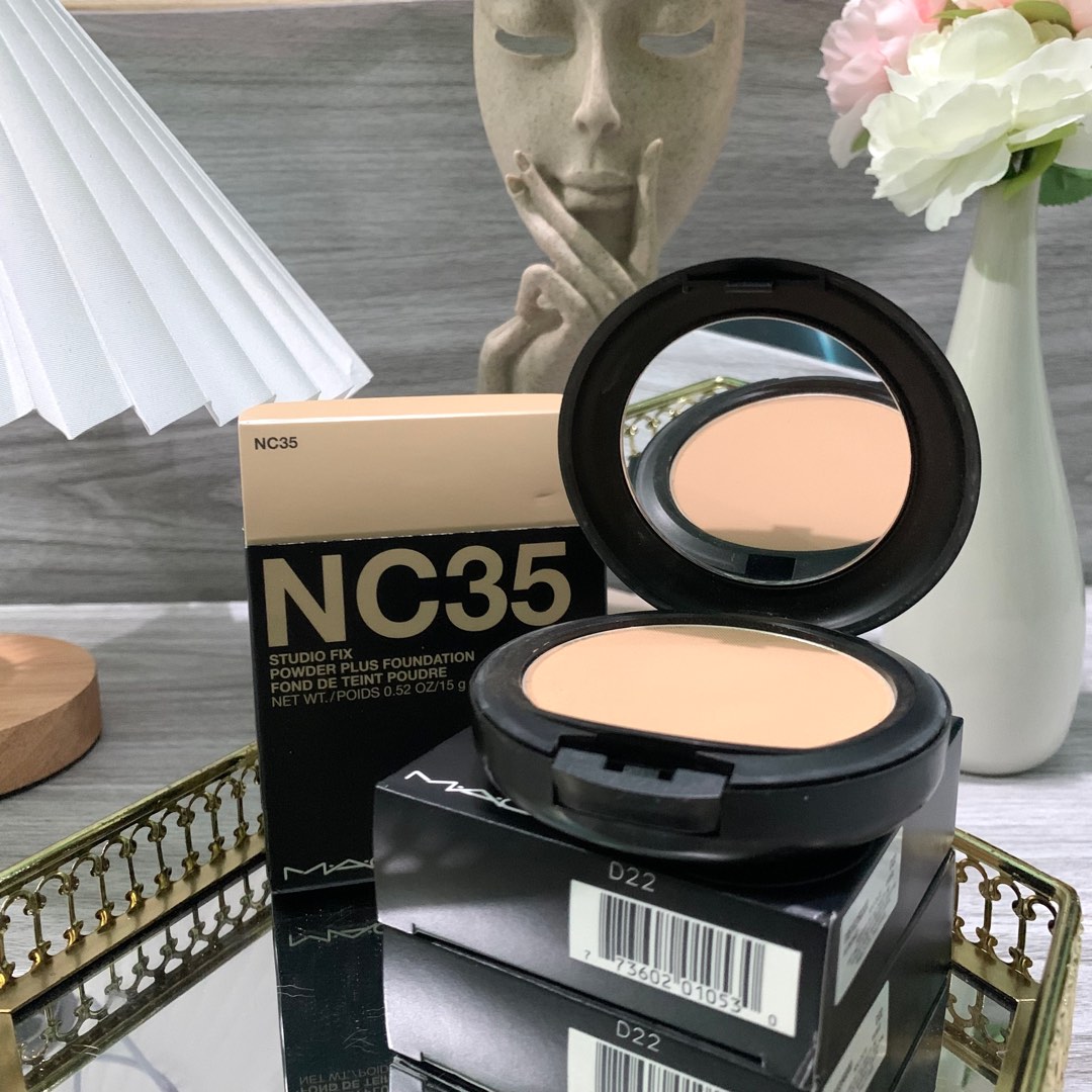 MAC Studio Fix Powder NC35, Beauty & Personal Care, Face, Makeup on ...