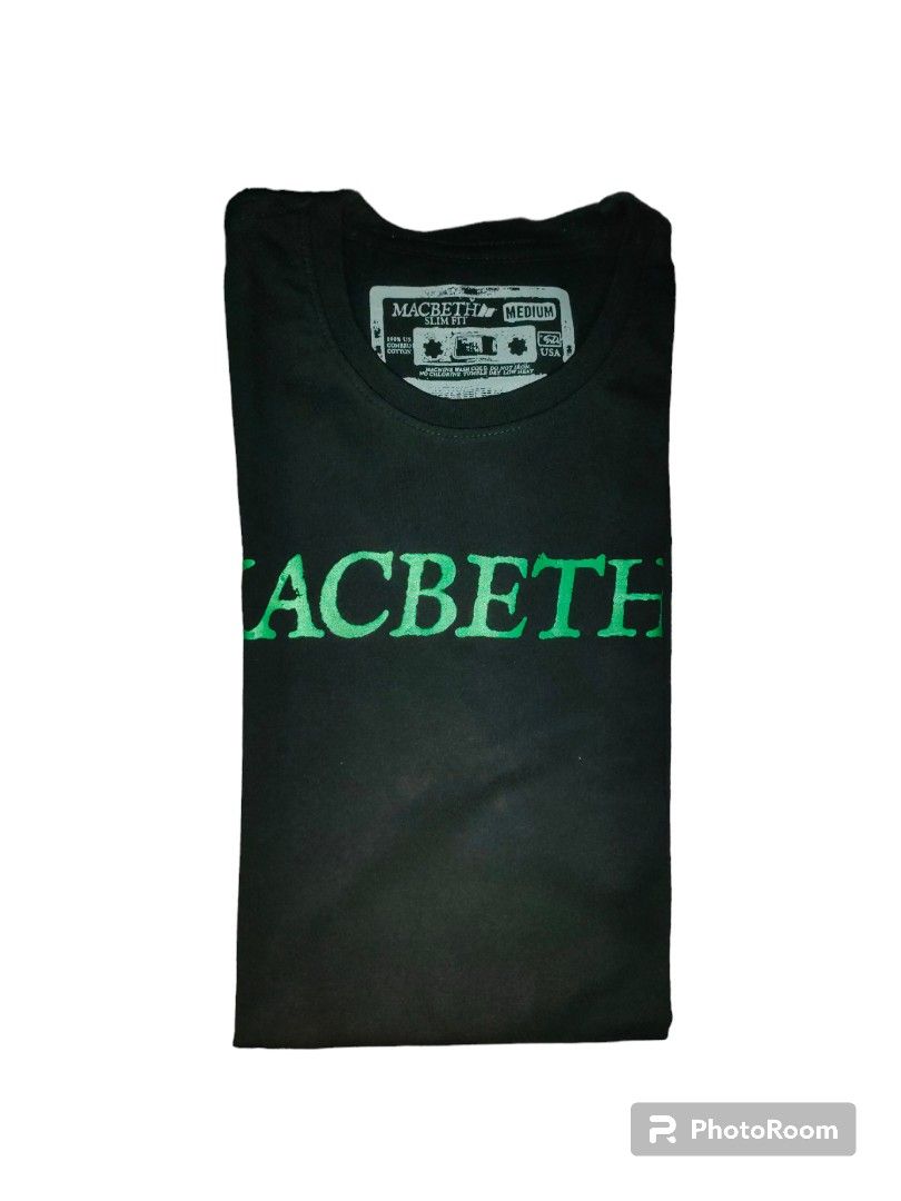 Macbeth, Men's Fashion, Tops & Sets, Tshirts & Polo Shirts on Carousell