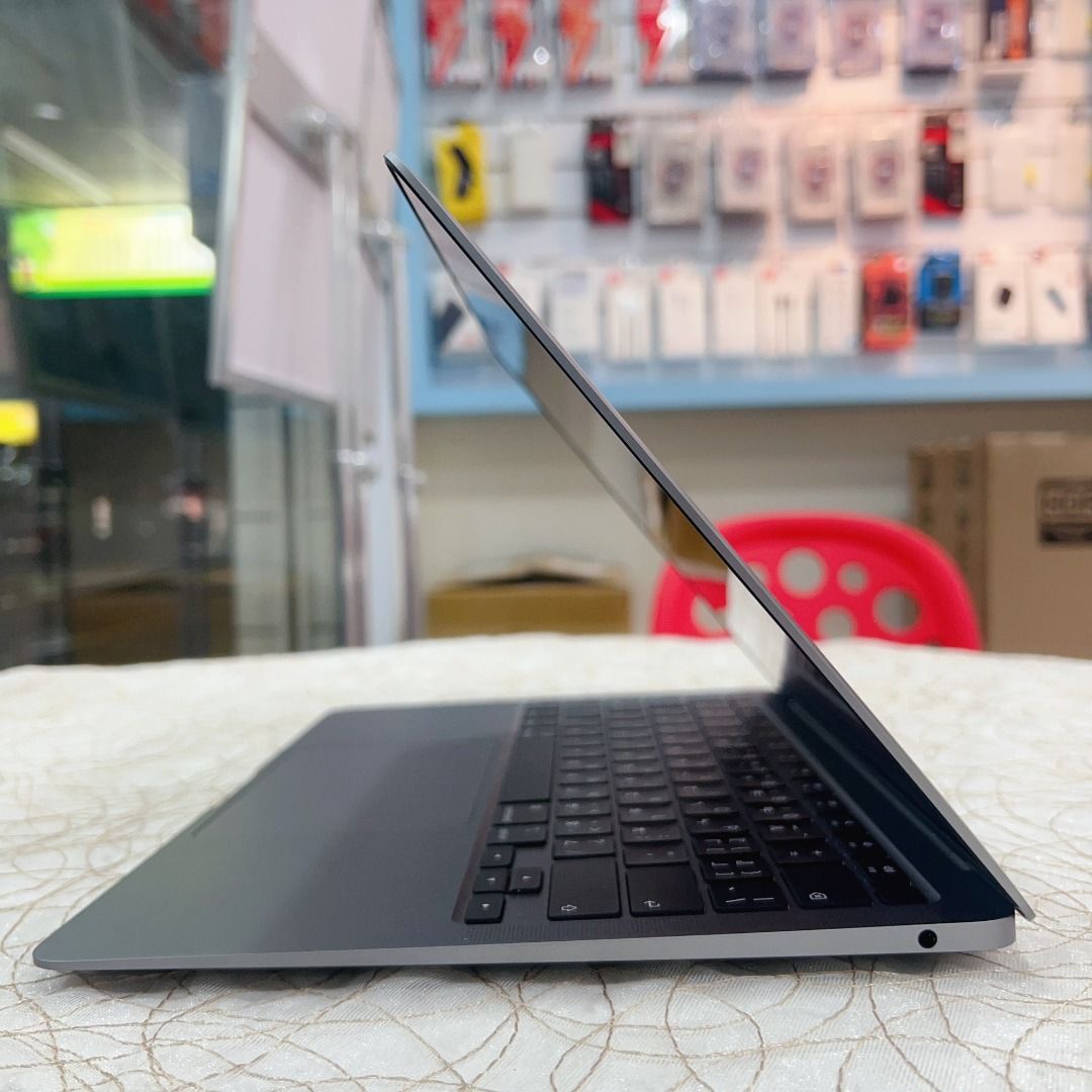 【艾爾巴二手】MacBook Air M1/8G/256G A2337 13吋 灰色 #二手筆電 #勝利店JQ6L4, 電腦及科技產品, 桌上電腦或筆記型電腦在旋轉拍賣