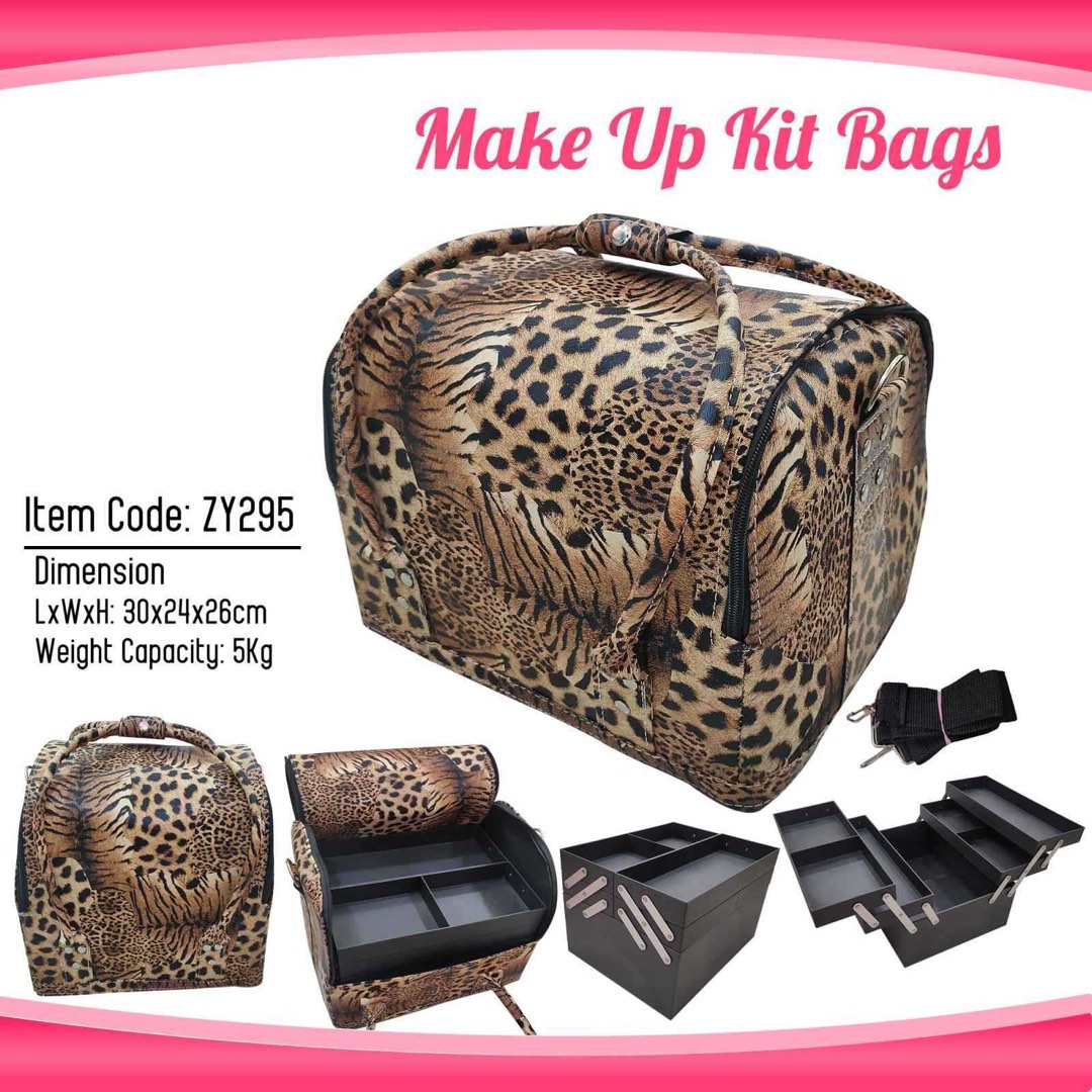 Make Up Tool Kit Bag Eyelash Kit Bag Vanity Tool Kit Bag, Women's ...