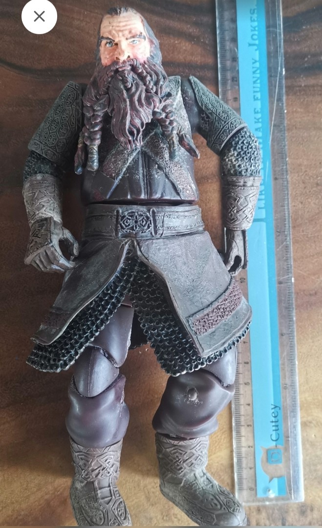 Vintage Marvel 2003 Gimli loose figure lord of the ring, Hobbies & Toys ...
