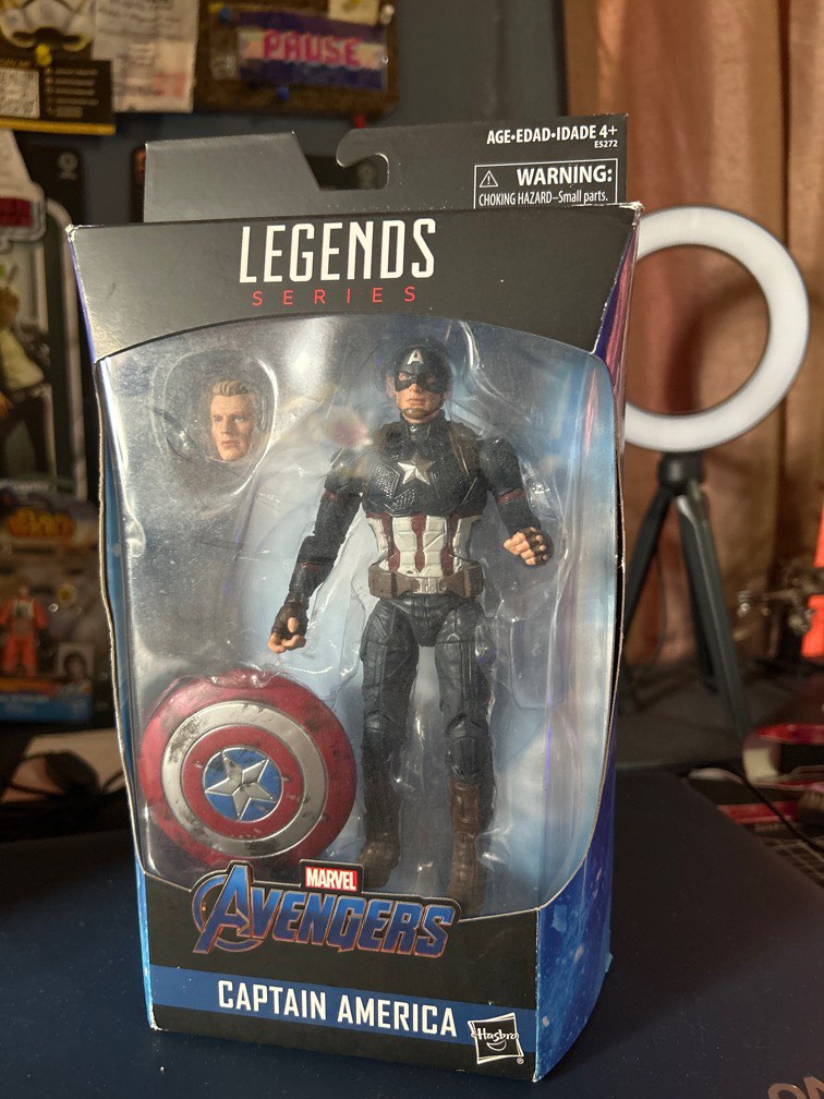 Marvel Legends Worthy Captain America, Hobbies & Toys, Toys & Games on ...
