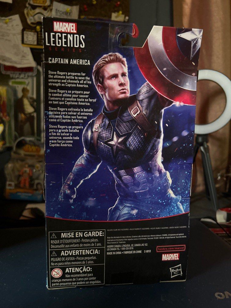 Marvel Legends Worthy Captain America, Hobbies & Toys, Toys & Games on ...
