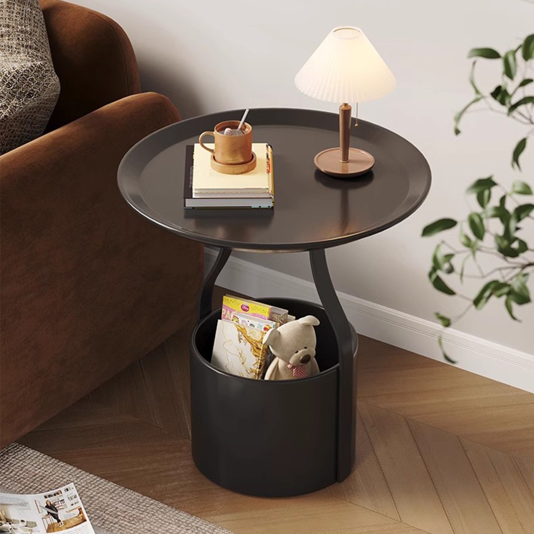 MAS-1258 Madio Storage Side Table with Concealed Compartment, Furniture ...
