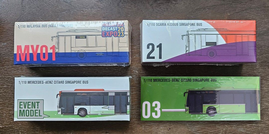 Masterpiece Collectibles - SBS Transit & Malaysia Kuala Lumper Scania ...