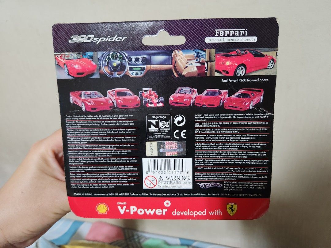 Mattel shell v power 2006 car, Hobbies & Toys, Toys & Games on Carousell